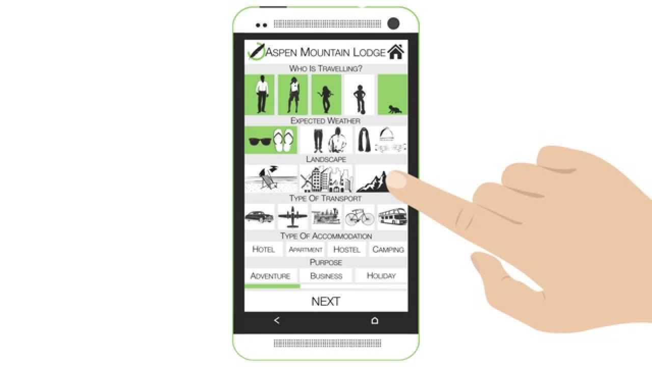 Holiday Checklist - Your Individual Travel Packing List for Smartphone & Tablet I Fedano.com