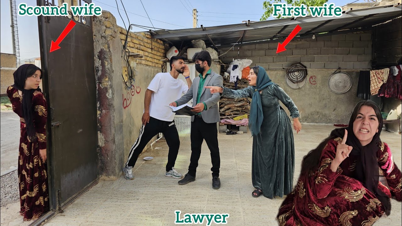 Lawyer's attack on cheating second wife  for Ahmad and Khadija! Horrifying sight!