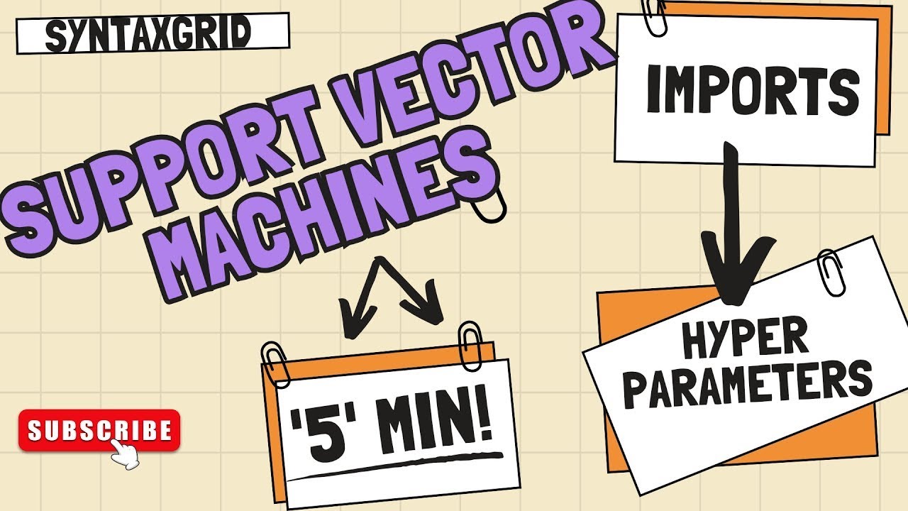 🚨Support Vector Machine (SVM) Explained | Machine Learning Tutorial + Python Code 🐍🔥