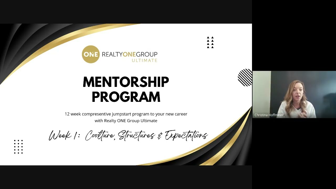 Mentorship Training:  Coolture, Structures & Expectations