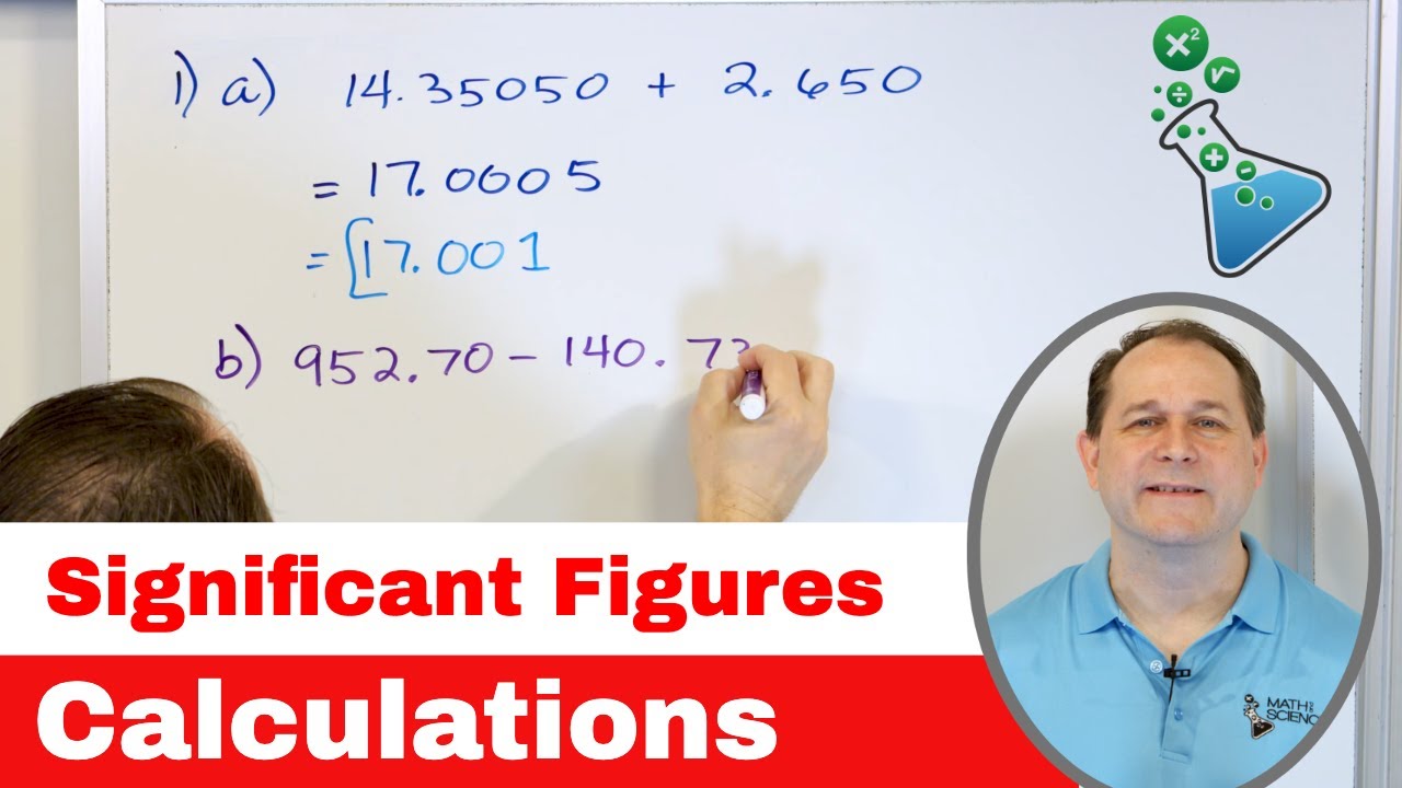 Add, Subtract, Multiply, Divide w/ Significant Figures (Sig Fig Rules) - [1-1-15]
