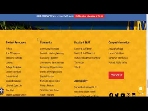 Course Catalogue and Planning