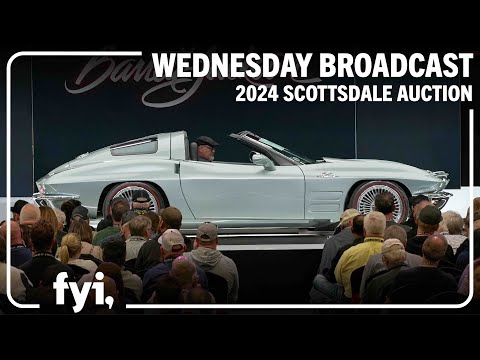 2024 SCOTTSDALE WEDNESDAY BROADCAST - Wednesday, January 24 - BARRETT-JACKSON 2024 AUCTION
