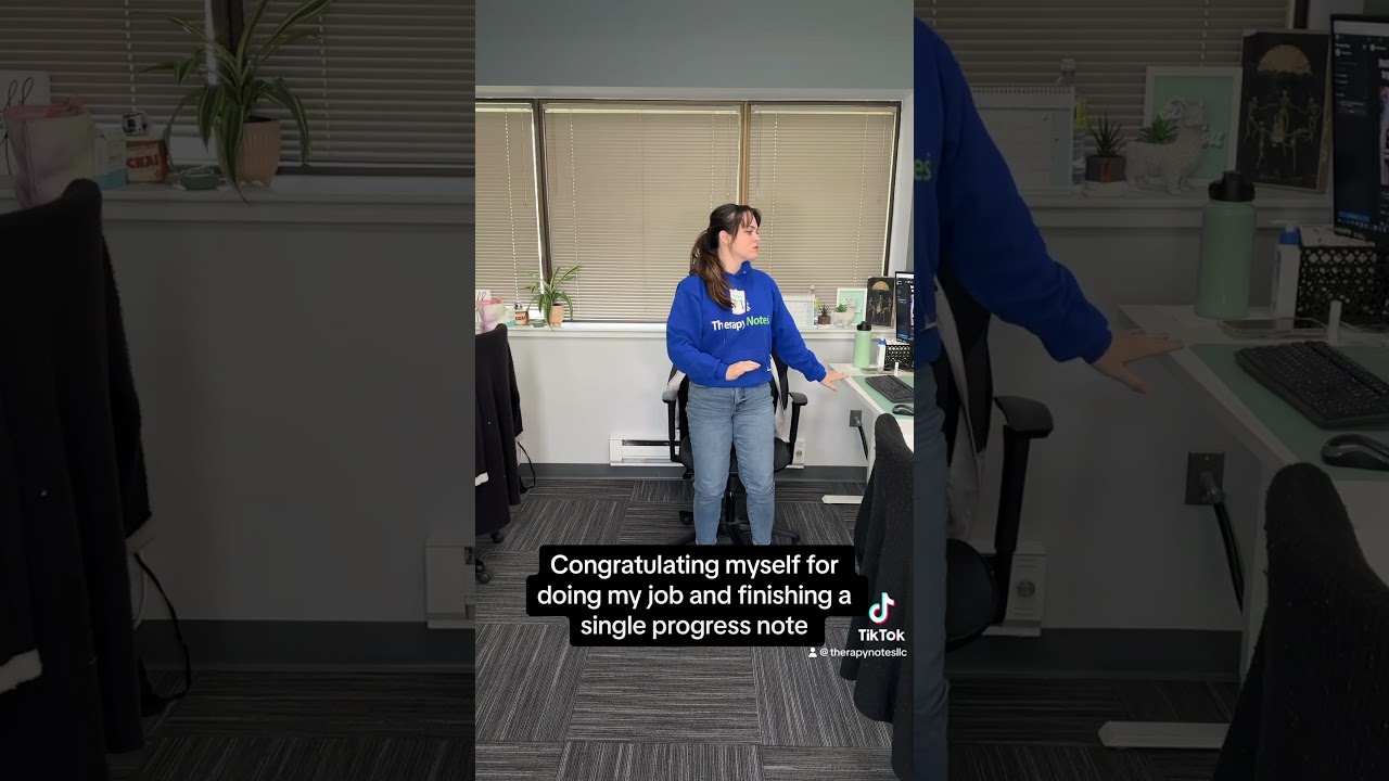 Finishing a progress note