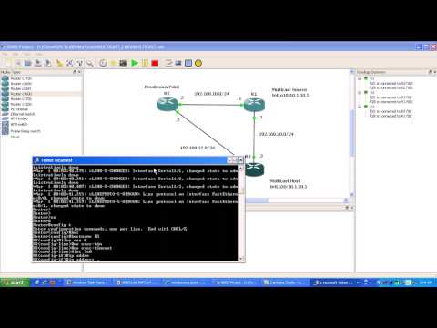 Multicast Lab 2 IP Protocol Independent Multicast Sparse Mode PIM-SM