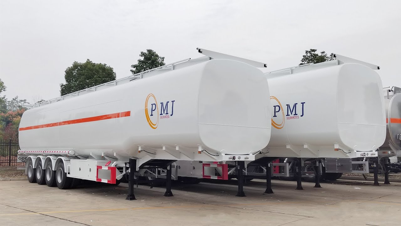 4 axles 60,000 liters oil tank Delivery semitrailer/Tanker Trailers