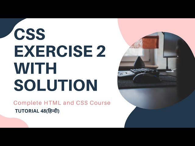 Creating a Stylish Web Page with HTML and CSS: A Step-by-Step Guide ...