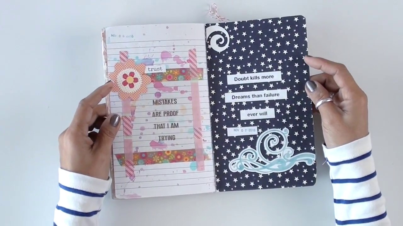 Quote journal flip through