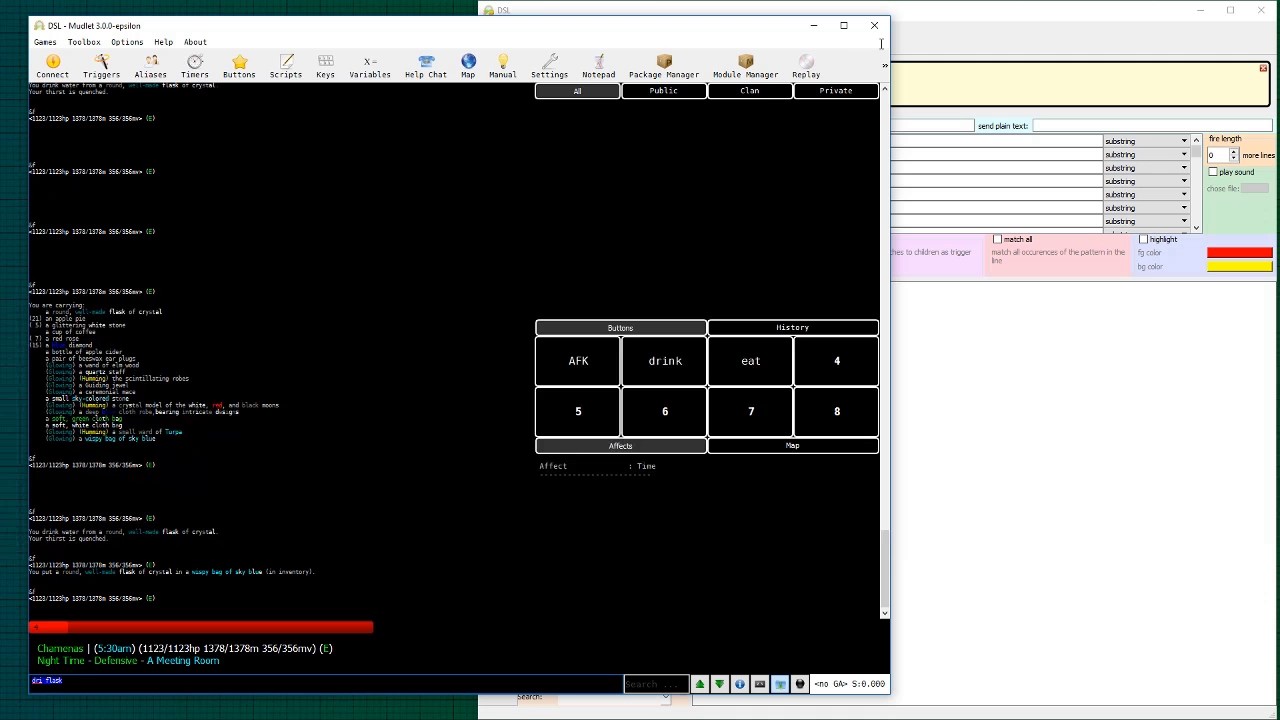 Mudlet: Basic Triggers