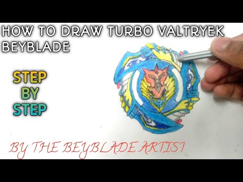 How to Draw A Beyblade Step by Step – I'm Youtuber – Follow my videos ...