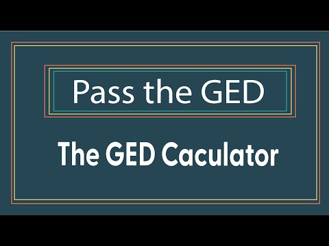How to Use the GED Calculator on the Math Test