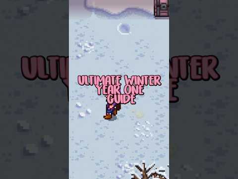 Stardew Valley Winter Guide!