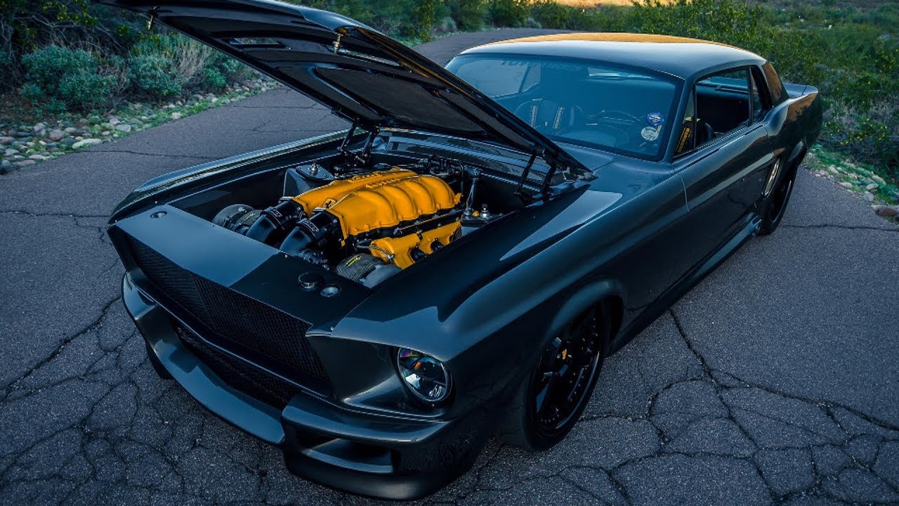 "Corruptt" 1968 Mustang Has a Twin-Turbo Ferrari 4.3-Liter V8 ...