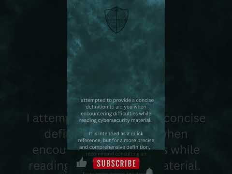 Common Platform Enumeration, CPE, Cybersecurity Mini Dictionary #shorts