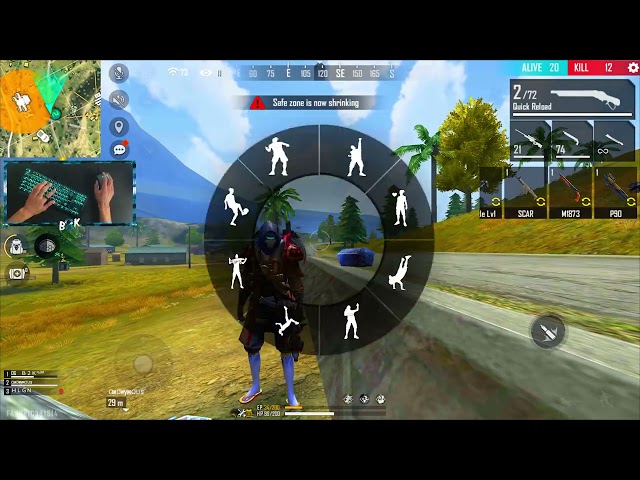 B2K's Free Fire ID, stats, K/D ratio, monthly earnings, and channel rank