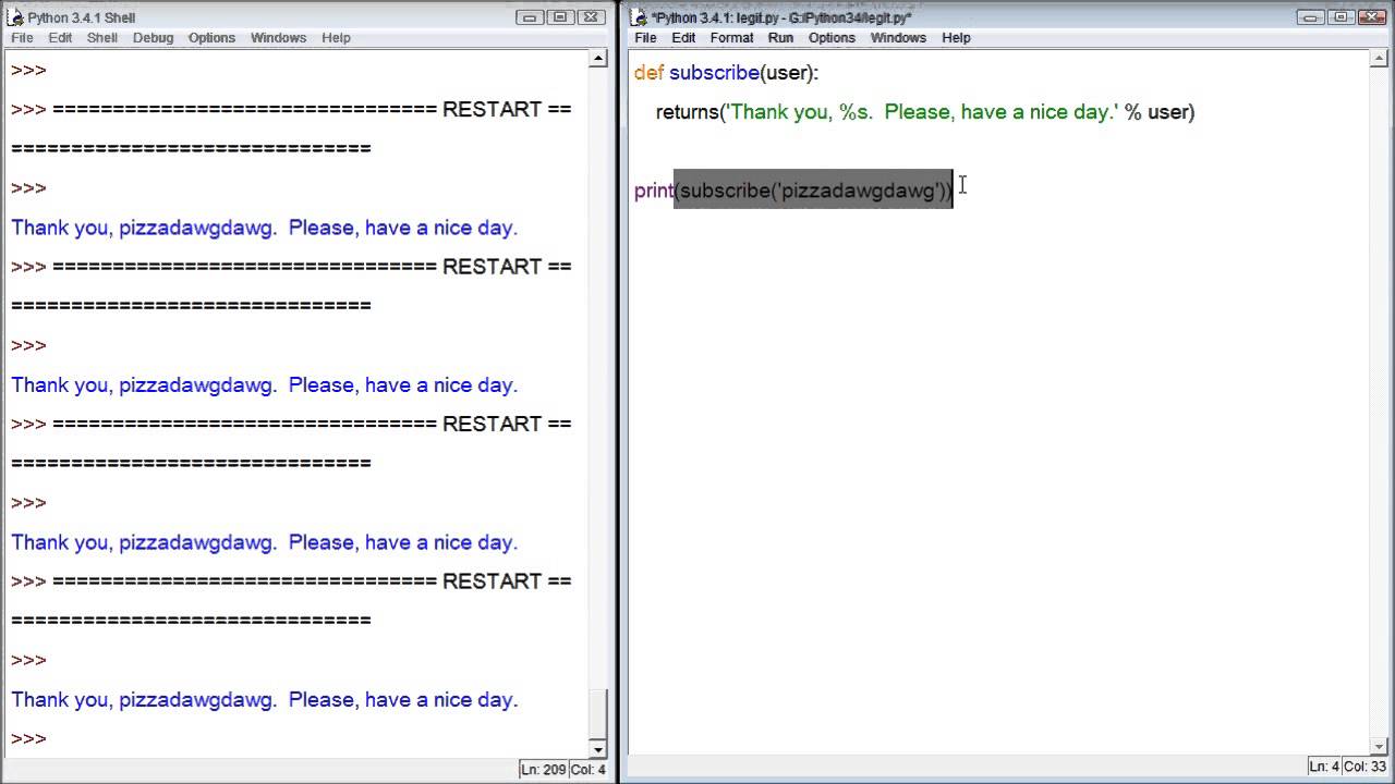 Python Tutorial 39 - return