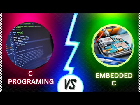 C vs Embedded C: Key Differences Explained ||Embedded Systems.