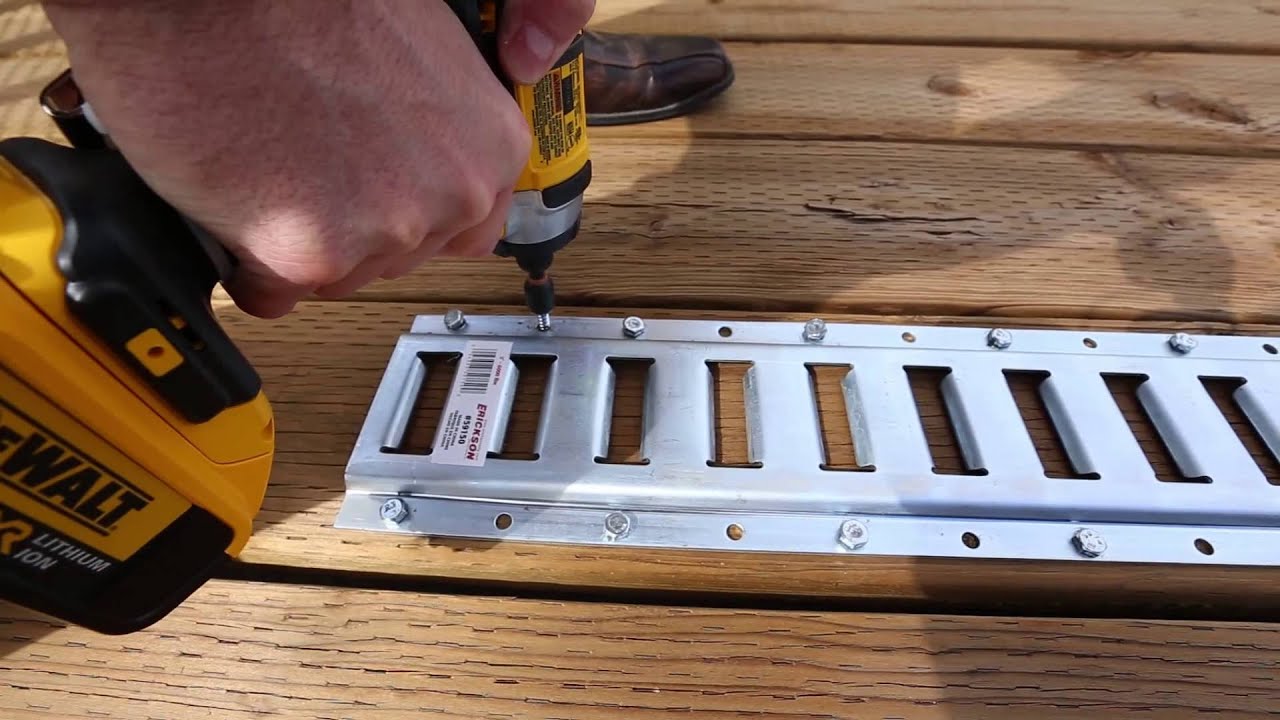 How to Install Erickson E Tracks