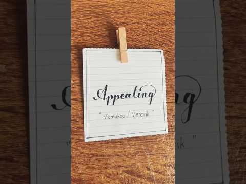 Arti Kata Appealing (Memukau)