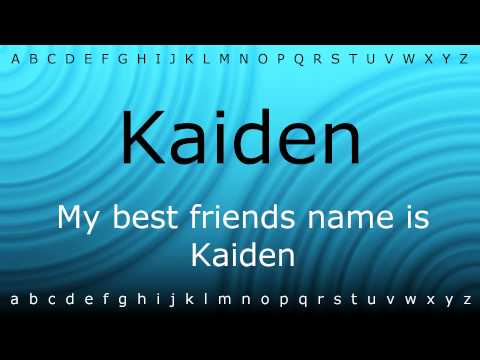 Here I will show you how to say 'Kaiden' with Zira.mp4