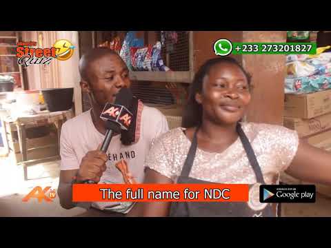 The Full Meaning of NDC - - Street Quiz - Funny Videos - Funny African Videos - African Comedy