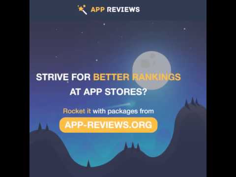 Skyrocket your rankings in app stores with reviews, ratings and installs!