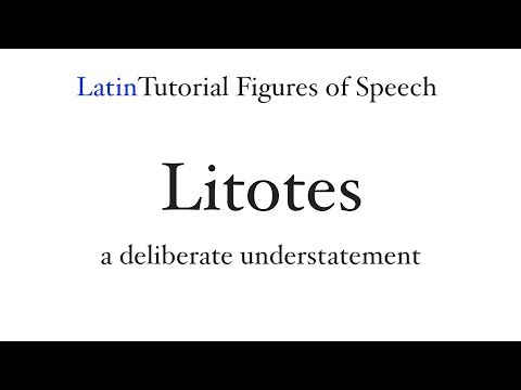 Litotes (Figures of Speech)