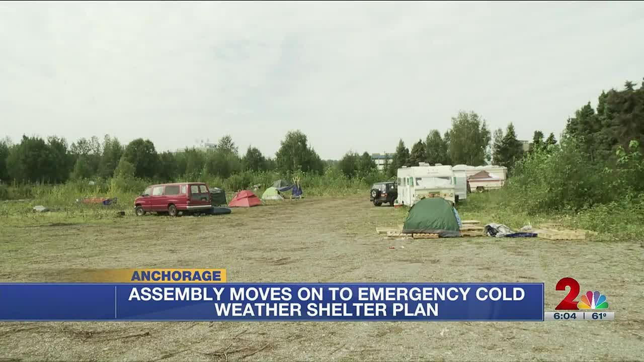 Anchorage Assembly moves on to emergency cold weather shelter after voting against mass shelter p...