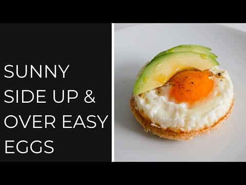 HOW TO FRY AN EGG | Sunny Side Up & Over Easy
