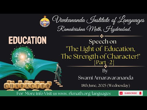 The Light of Education; The Strength of Character {Part-2}! 8A_EB