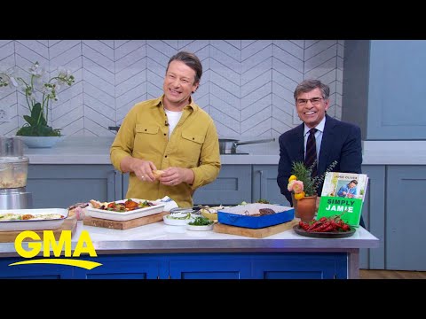 Jamie Oliver shares easy sheet pan dinners
