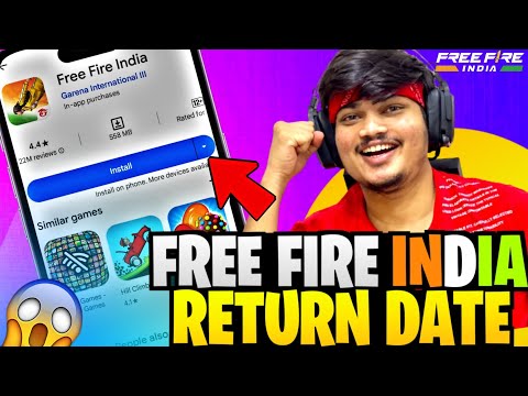 🥳 Free Fire India Launch Date 2024 😱 Free Fire India Launch Date 2024 🤯 Free Fire India New Update