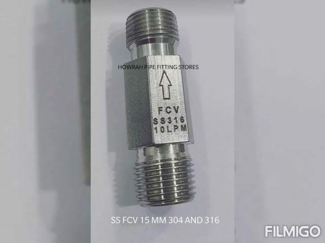 Flow Control Valves - JJM SS FLOW CONTROL VALVE FCV 15/20 LPM ...