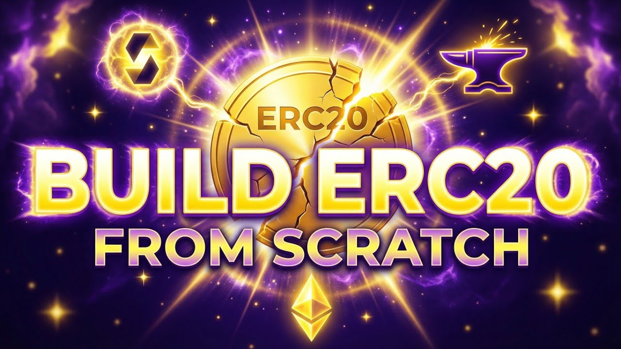 Build an ERC20 Token from Scratch with Foundry | Complete Solidity Tutorial