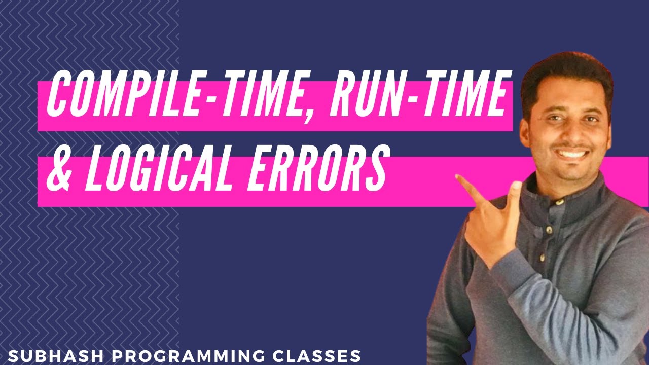 Types of Errors In a C Program | C Programming Tutorial | Episode-8