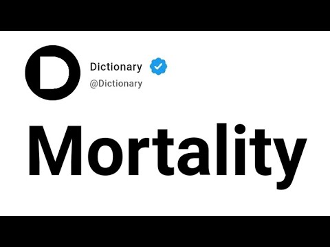 Mortality Meaning In English