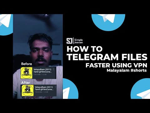 How to Quickly Download Telegram Files Using a VPN! | #shorts | Simple Jeevan