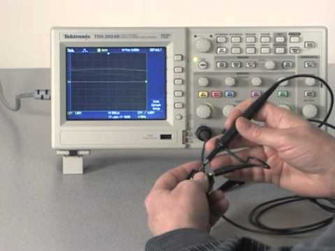 Tektronix Oscilloscope Used for Voltage Measurement - by Dave P.