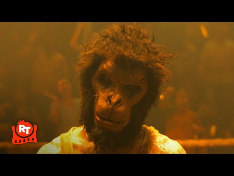 Monkey Man (2024) - Monkey Man vs Baloo the Bear Scene | Movieclips