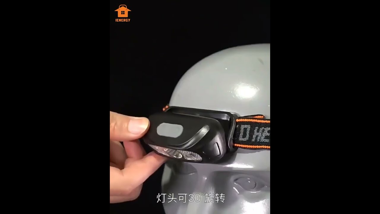 Lanterna Cabeça Premium Recarregavel Sensor Prova D'água