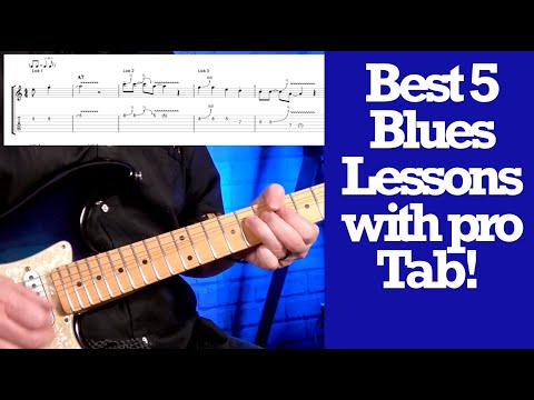 5 Best Blues Guitar Lessons
