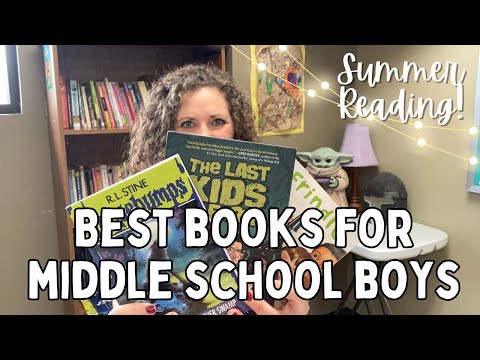Best Books for Middle School Boys | Summer Reading!