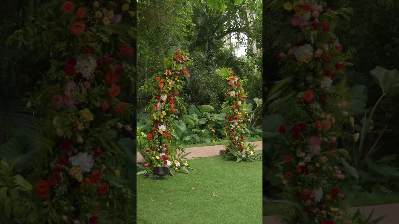 BTS: Stunning Decor at AURA - Lakeside Luxury Wedding Venue 🌅✨ #luxuryweddingvenue #auraweddings