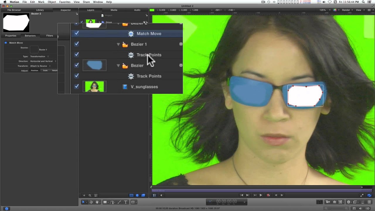 Apple Motion Tutorial: More Tracking, Match Move, Chroma Key Tips