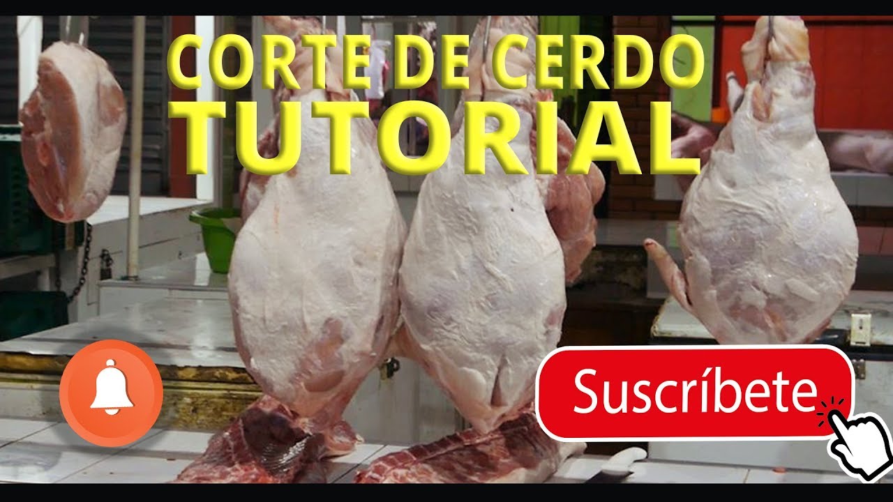 CERDO, Cortes y Despiece. (TUTORIAL)