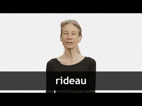 English Translation of “RIDEAU” | Collins French-English Dictionary