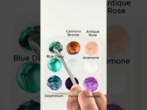 🎨 THIS is What Happens When Bronze Meets Flower Colors! You Won't BELIEVE the Palette! ✨