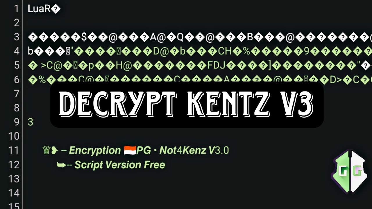 Tutorial Decrypt Kentz V3 || Free Tool Automatically Decompile Enc Kentz v3 / Script Lua GG