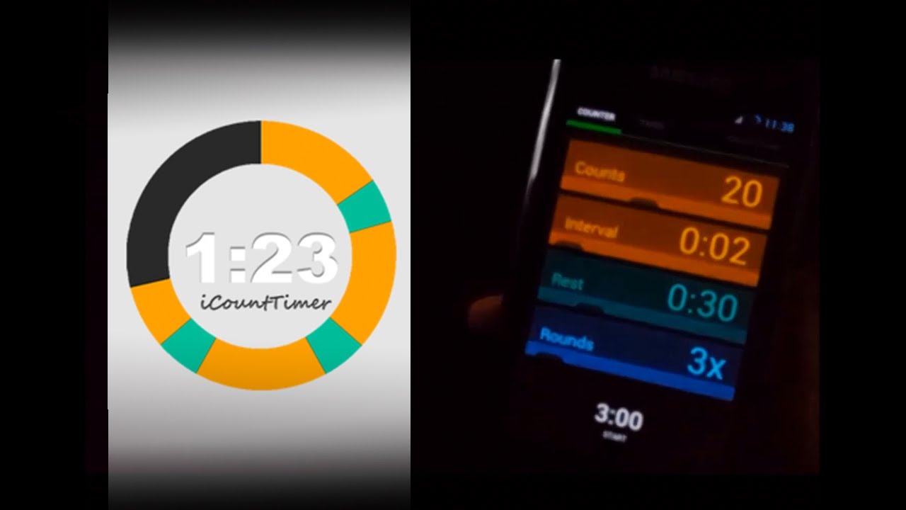 iCountTimer Pro [Android] Video review by Stelapps