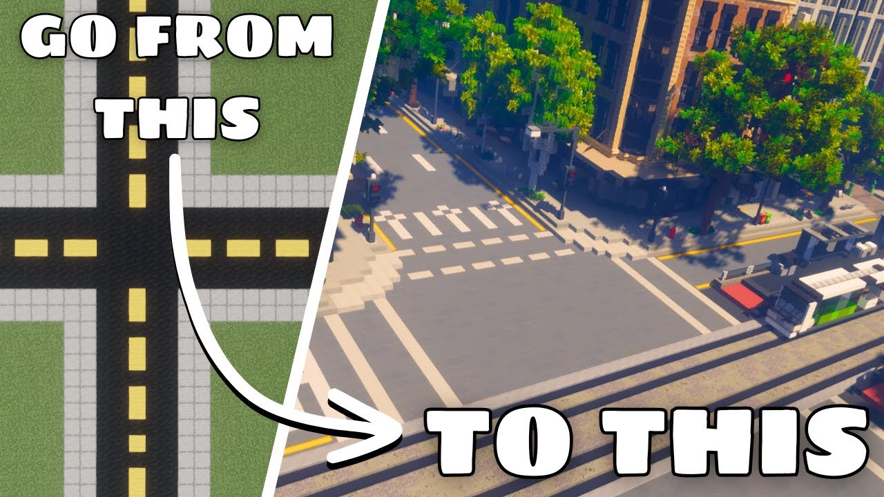 How to Build Perfect Roads in Minecraft